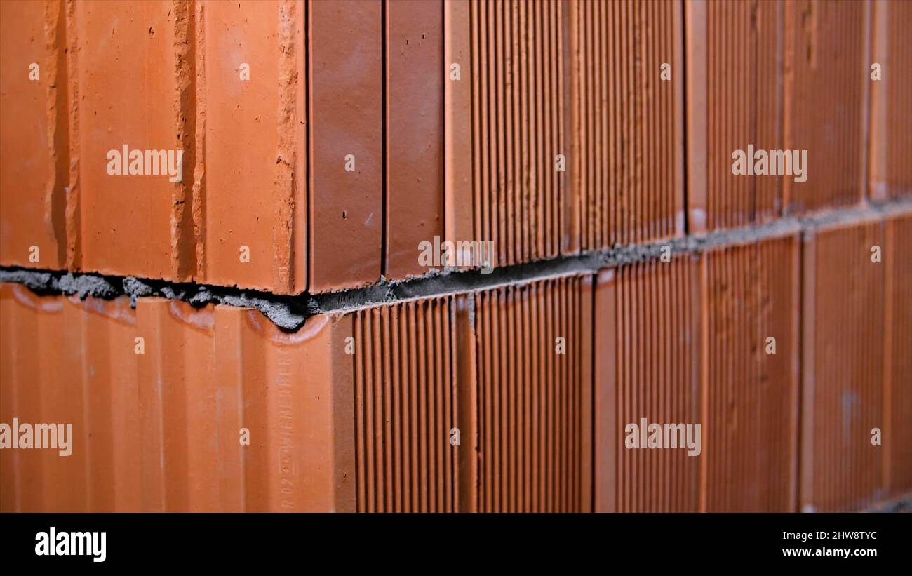 Fluted concrete block wall texture hi-res stock photography and images ...