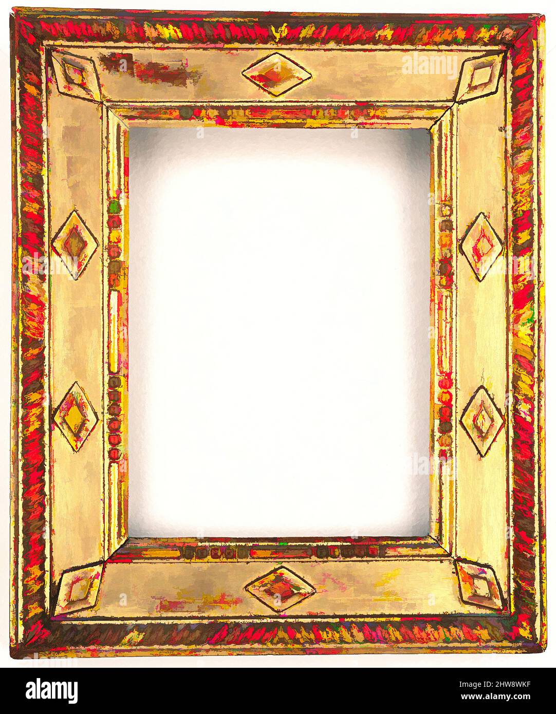 Spanish Borders And Frames