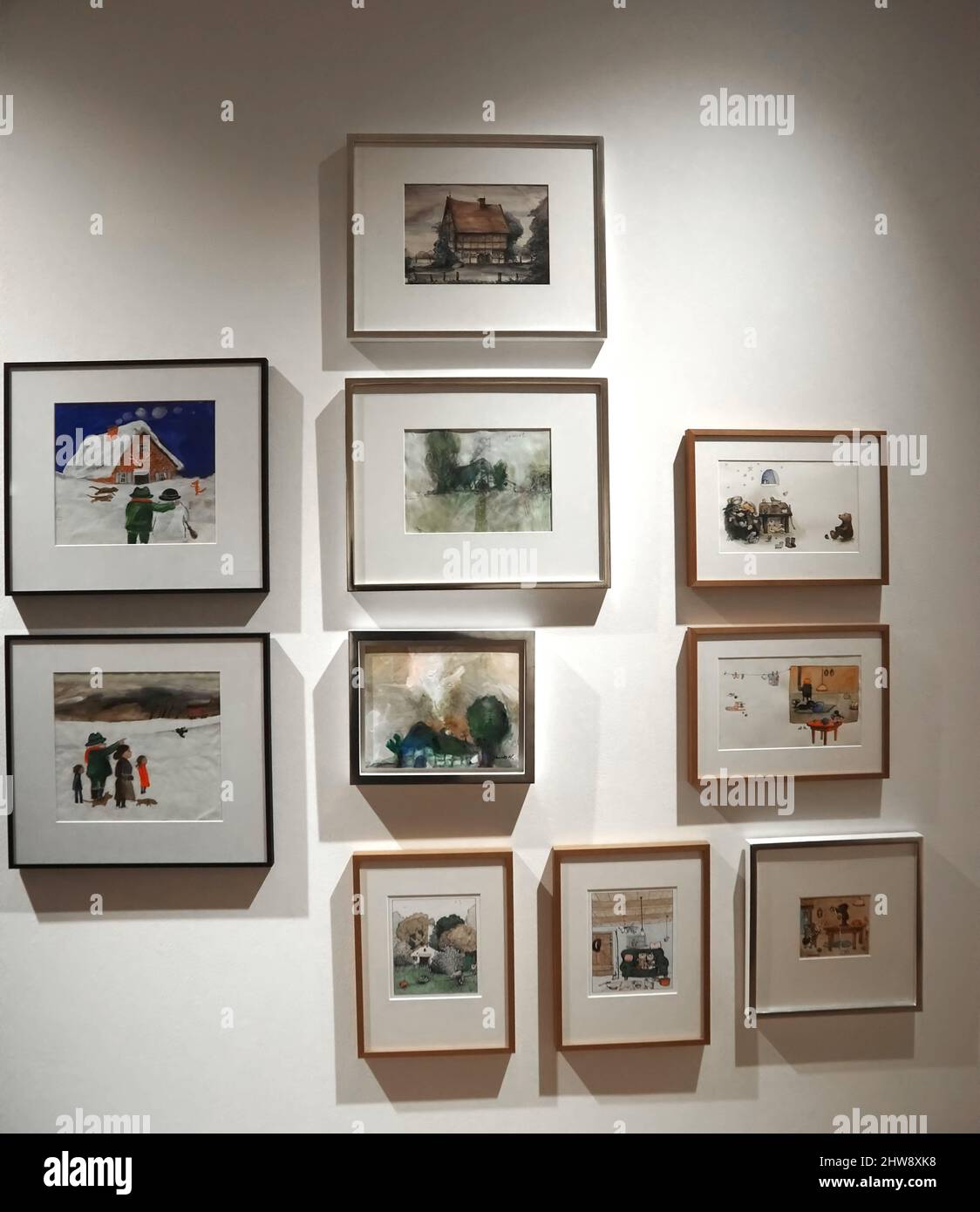 Beautiful art collection of the MKG museum fuer Kunst und Gewerbe in Hamburg in Germany ...