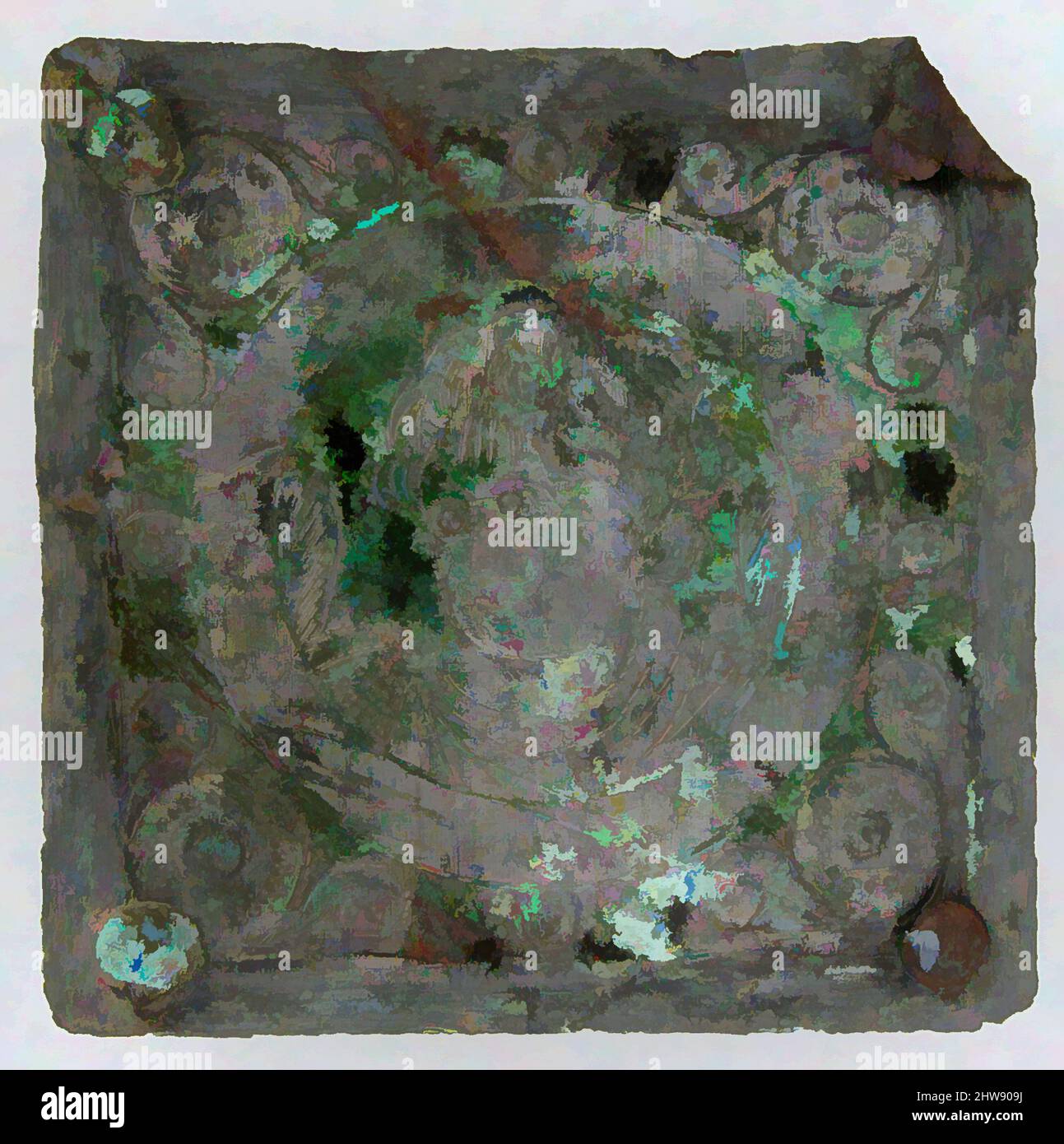 Art inspired by Tinned-Copper Plaque with a Personification, 350–400 ...