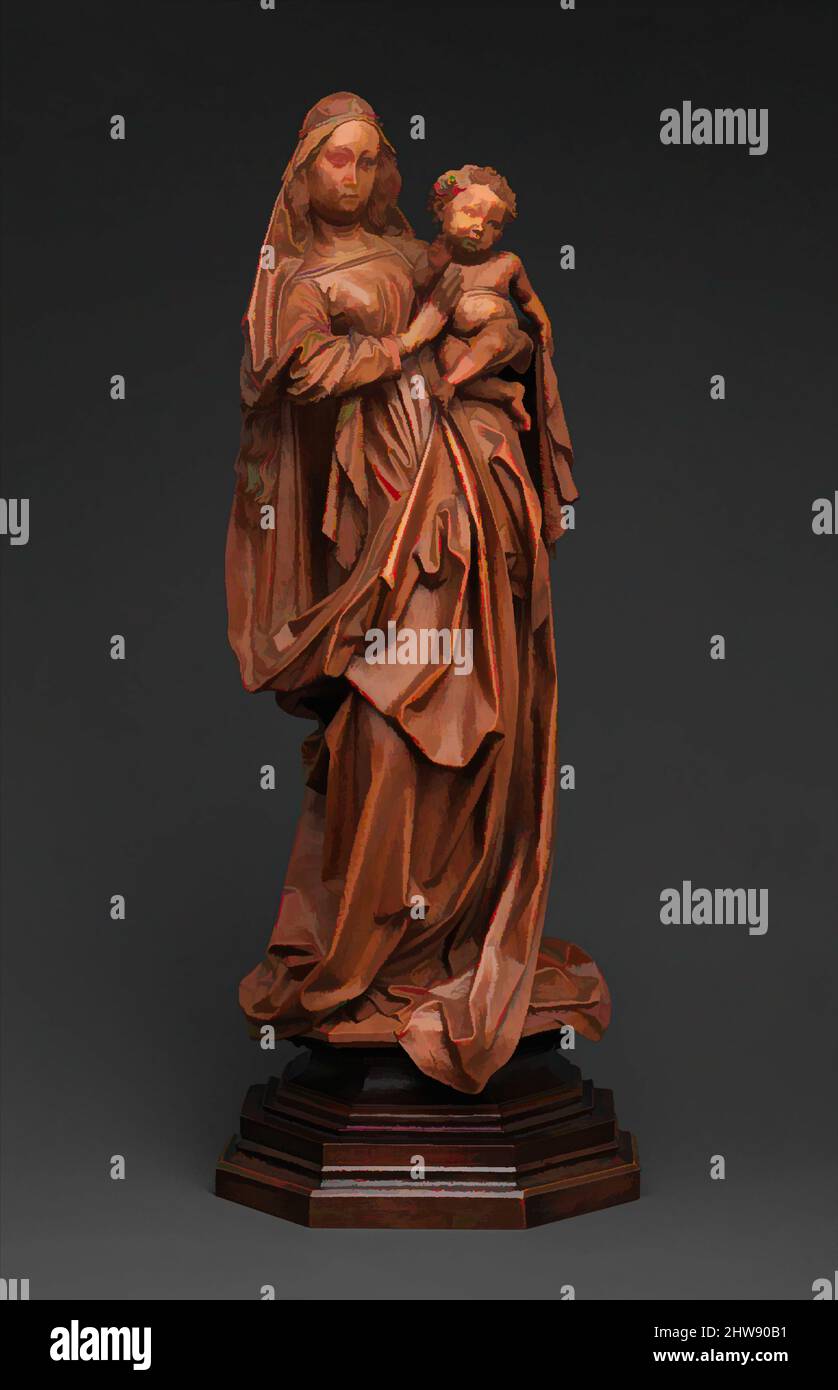 Art inspired by Standing Virgin and Child, ca. 1470, Made in probably ...