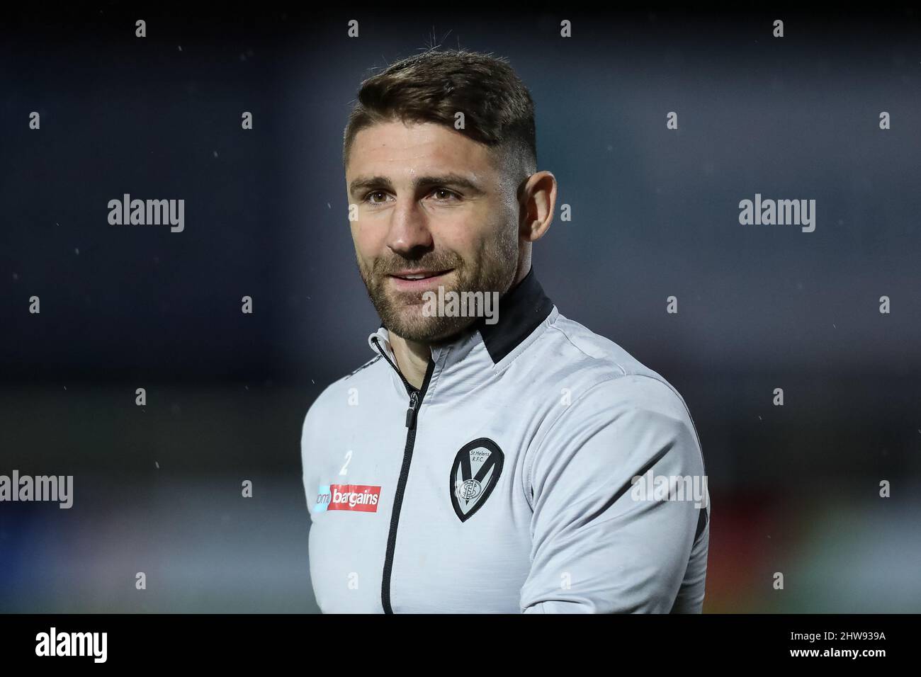 Albert Vete #8 of Hull KR arrives at Sewell Group Craven Park Stadium ...