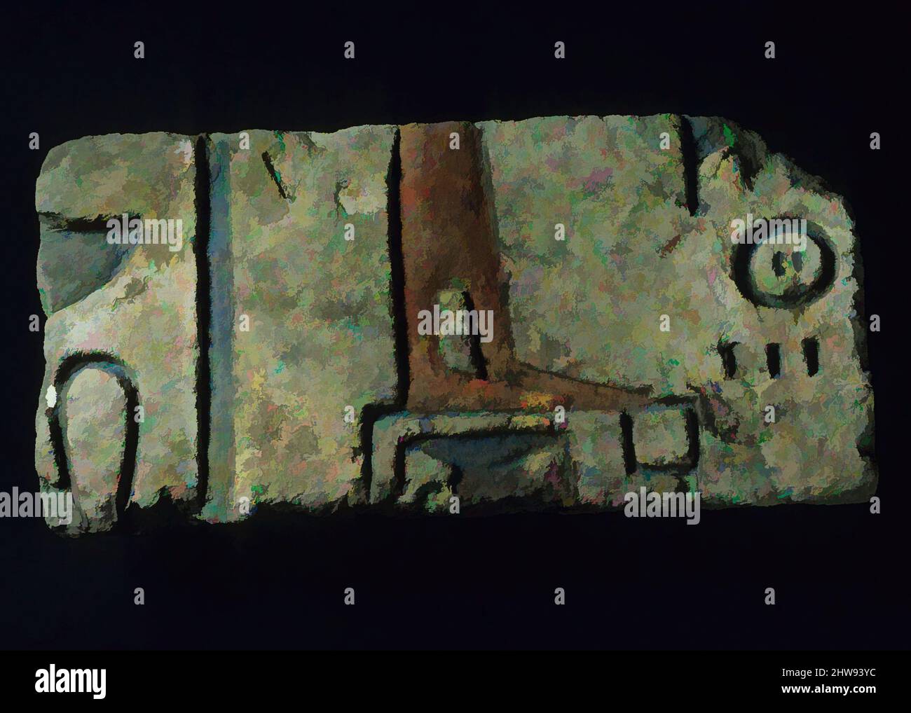 Art inspired by Relief fragment with a figure of a goddess, New Kingdom ...