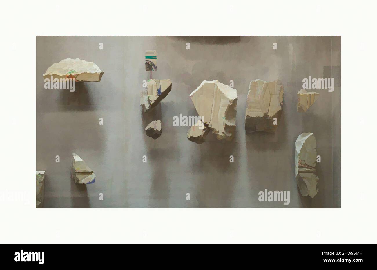 Art inspired by Relief fragments from procession of attendants, Middle ...