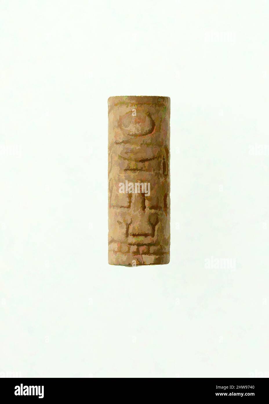 Art inspired by Cylinder seal with the name of Amenemhat II, Middle ...