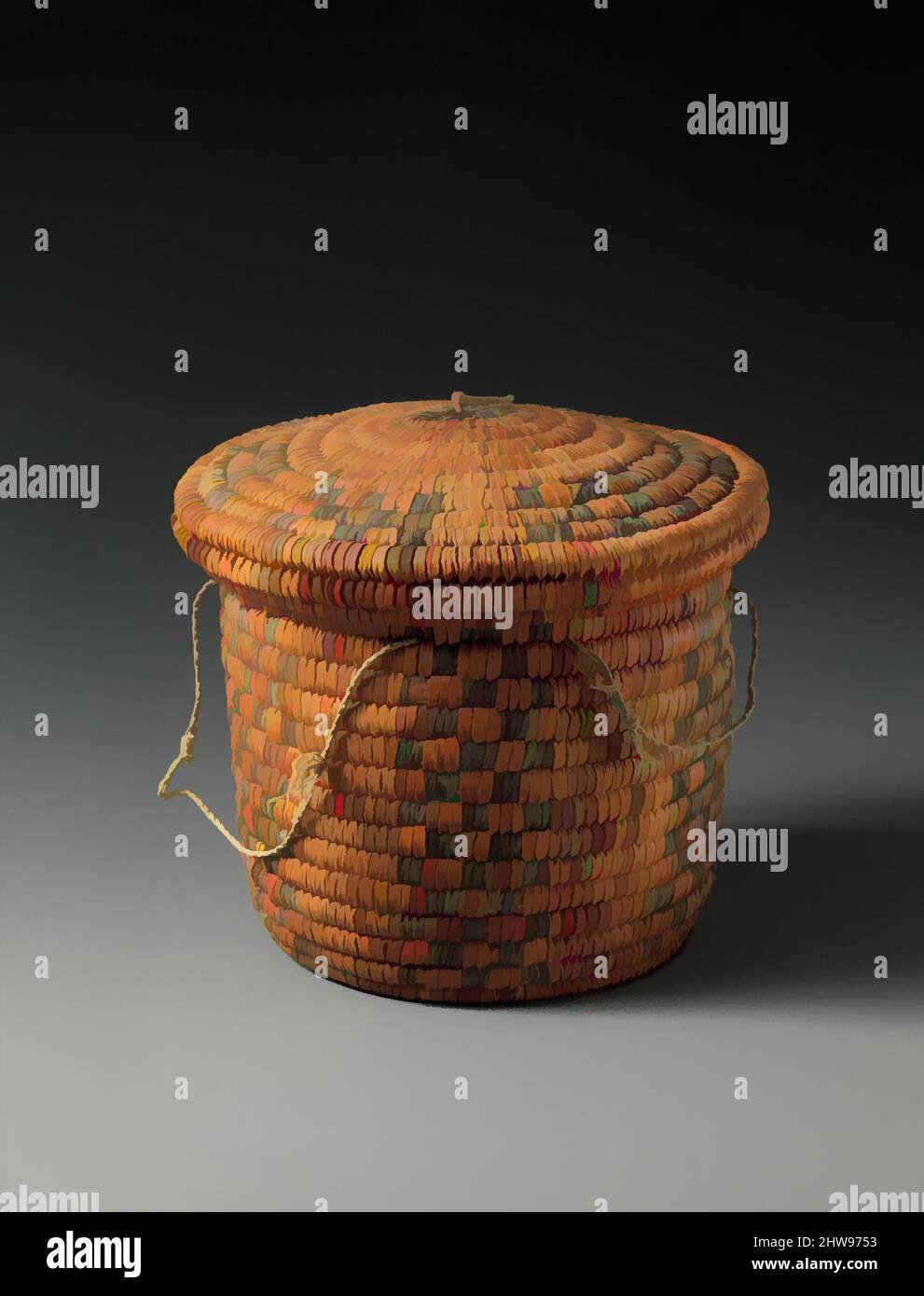 Cylindrical basket hi-res stock photography and images - Alamy