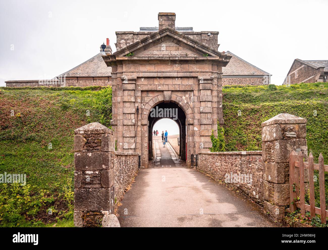 Pendennis castle cornwall historic hi-res stock photography and images ...