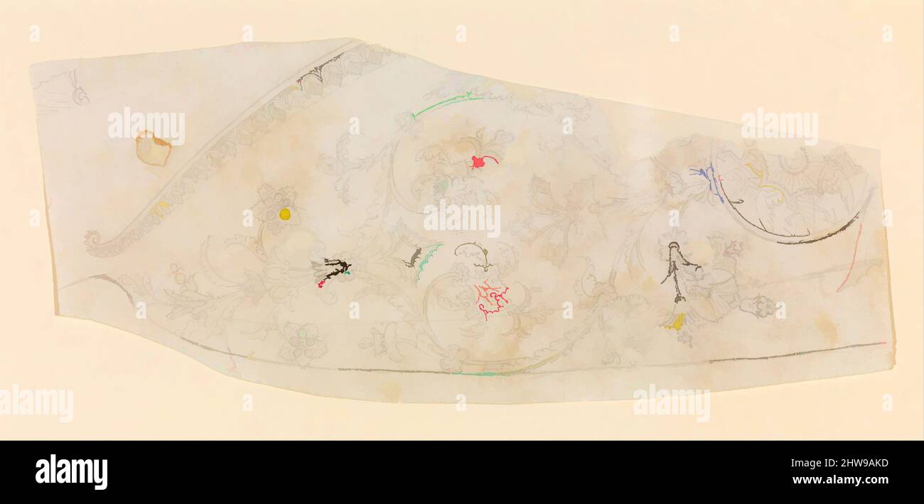 Art inspired by Design for the Decoration of a Gun Stock, ca. 1795–1805 ...