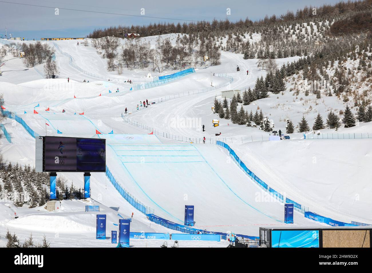 General View, FEBRUARY 18, 2022 - Freestyle Skiing : Women's Ski ...