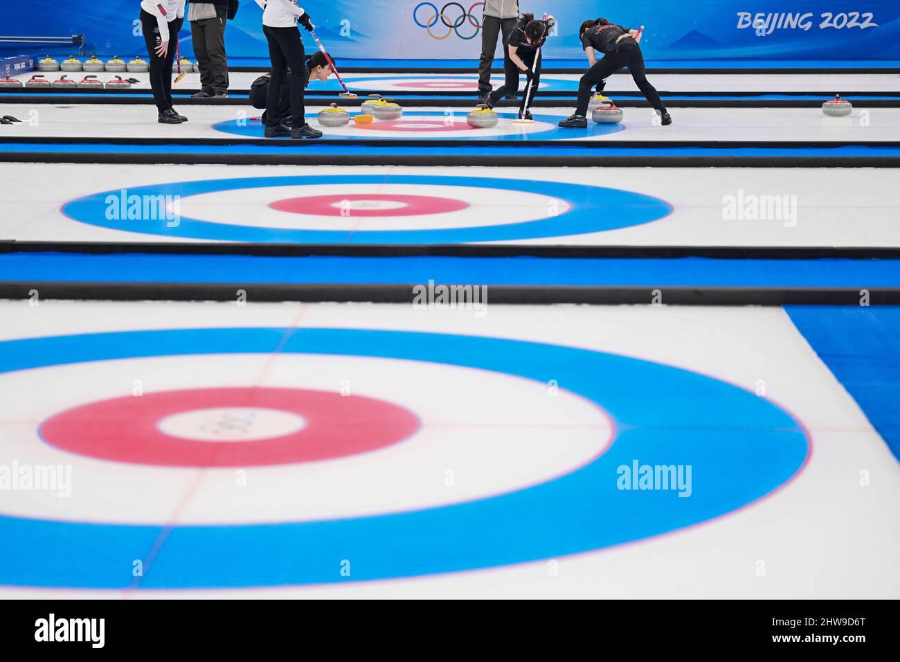 会場/General view, FEBRUARY 20, 2022 - Curling : Women's Final during the ...