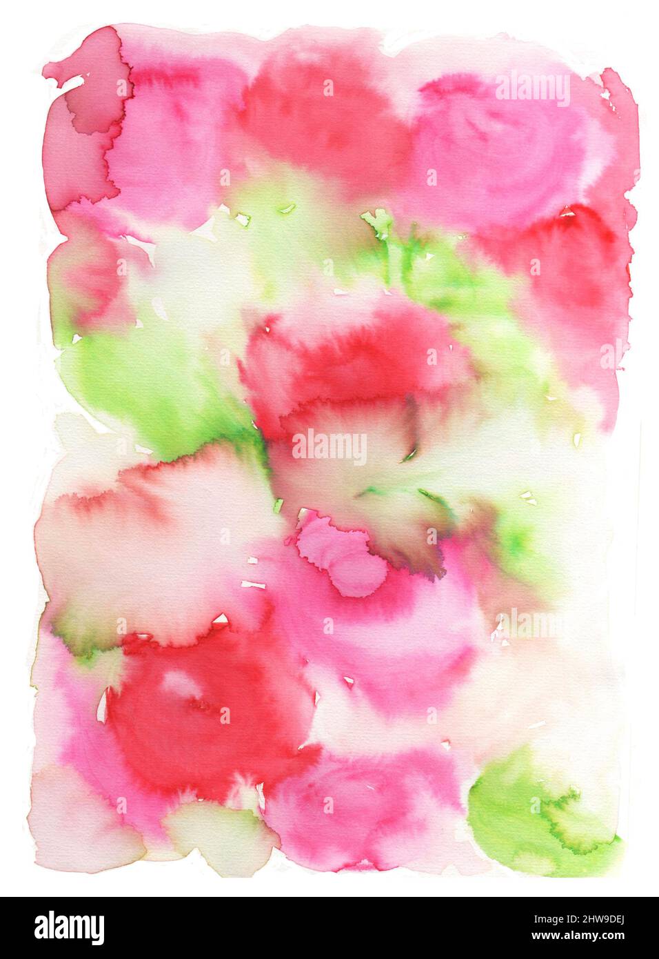 Hand painted colorful texture. Decorative paper template. Design ...