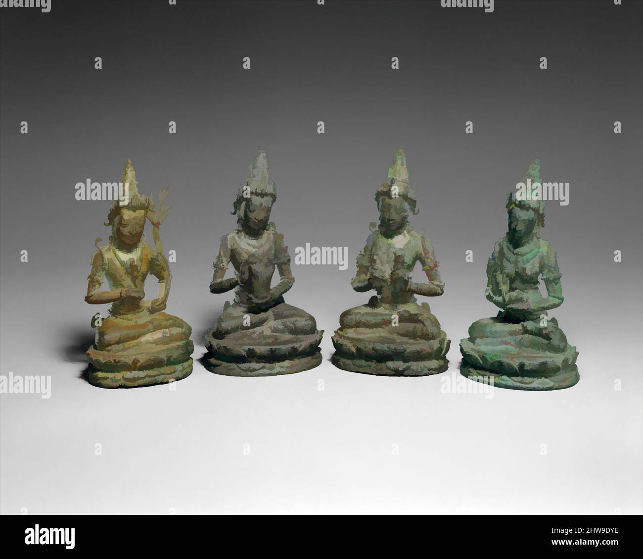 Art inspired by Four deities from a Vajradhatu (Diamond World) Mandala ...