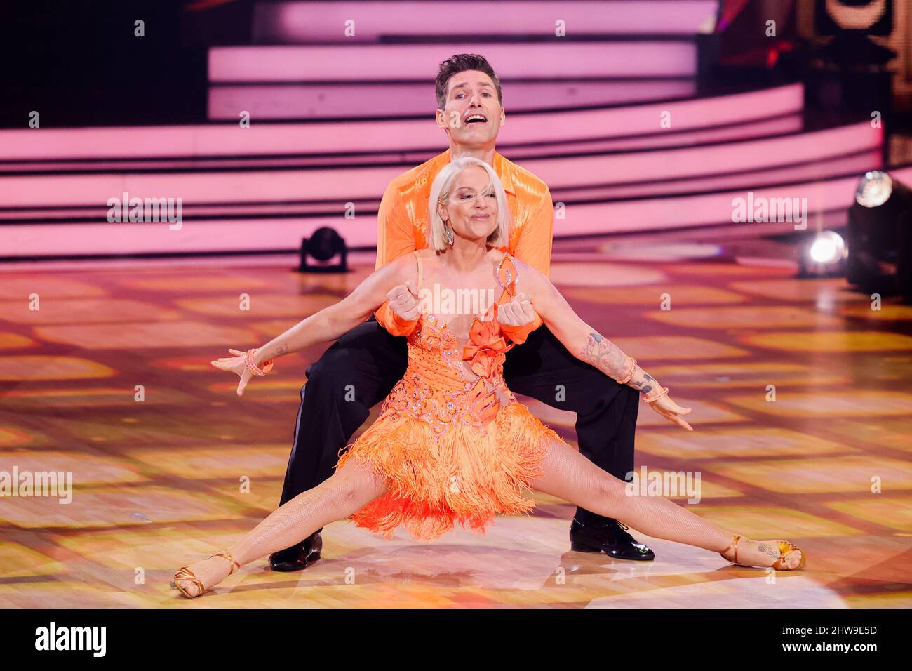 Cologne, Germany. 04th Mar, 2022. Michelle, singer, and Christian ...