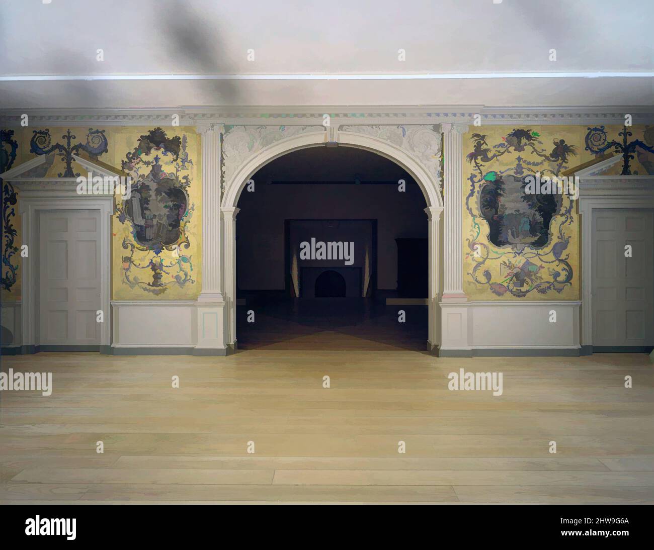 Art inspired by Door from the Great Hall of Van Rensselaer Manor House ...