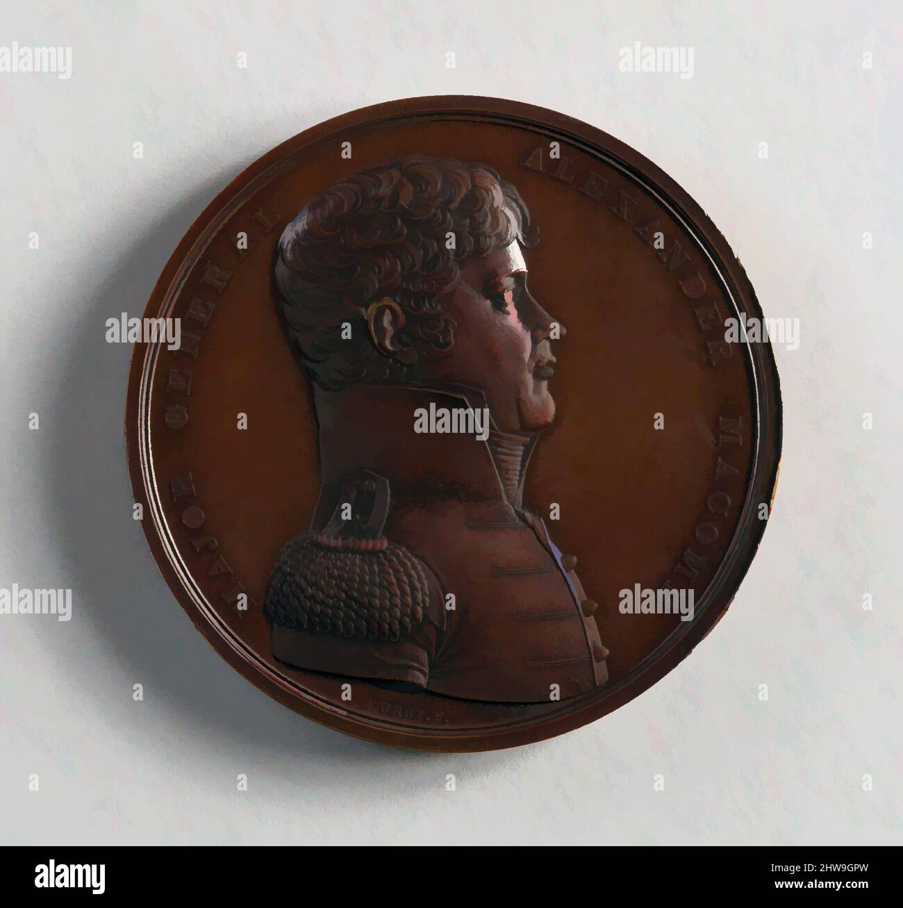 Art inspired by Medal of Major General Alexander Macomb, 1800–1830 ...