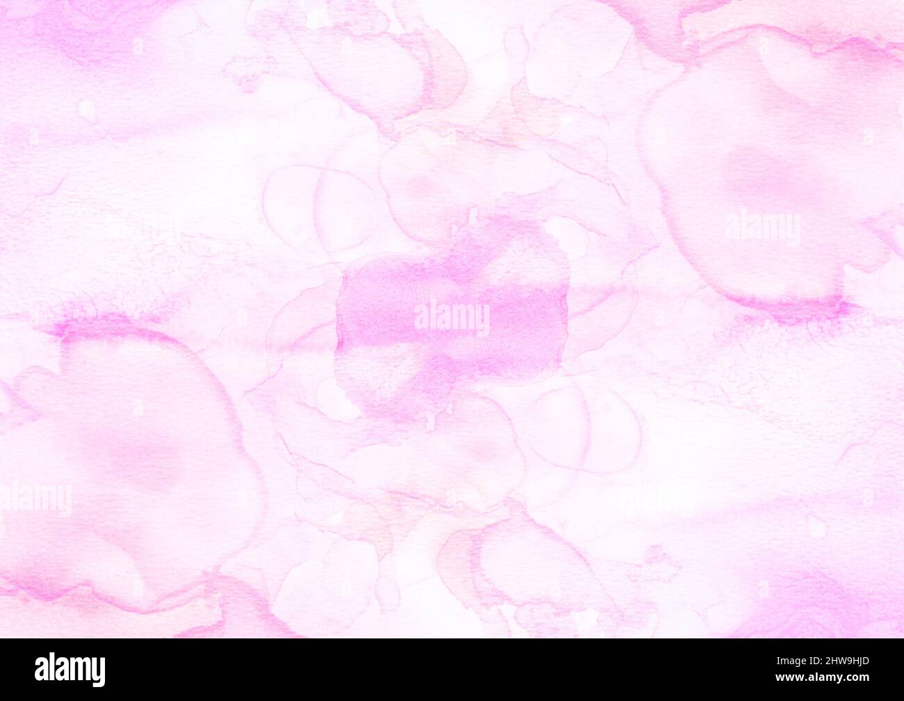 Hand painted watercolor blue wavy texture. Colorful overlay. Abstract ...