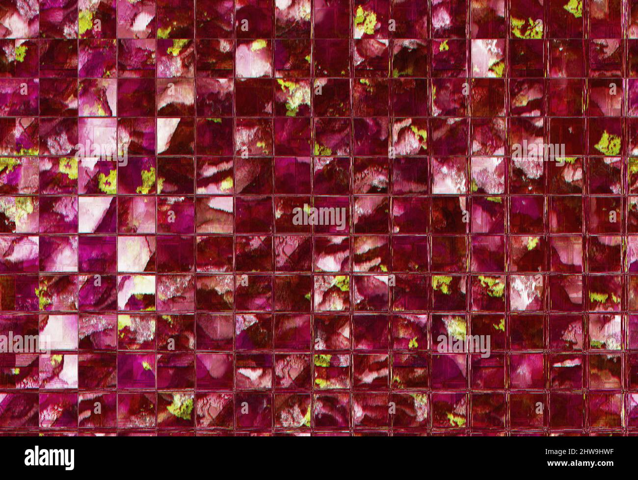 Hand painted mosaic background. Alcohol ink stain creative marbled ...