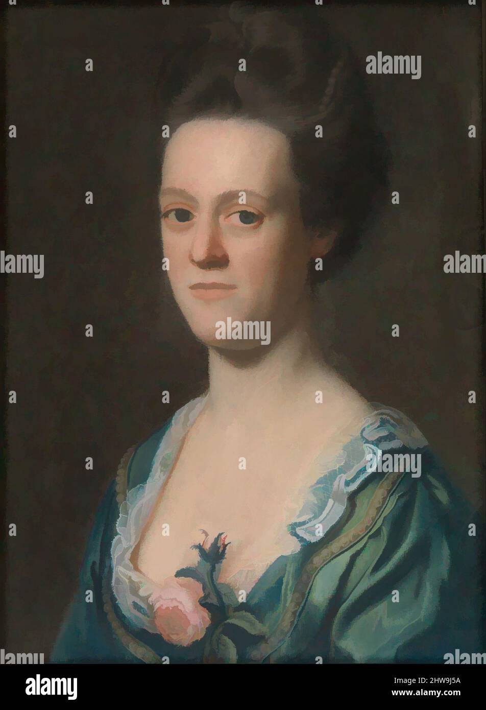Art inspired by Elizabeth Green (Mrs. Ebenezer Storer II), ca. 1767 ...