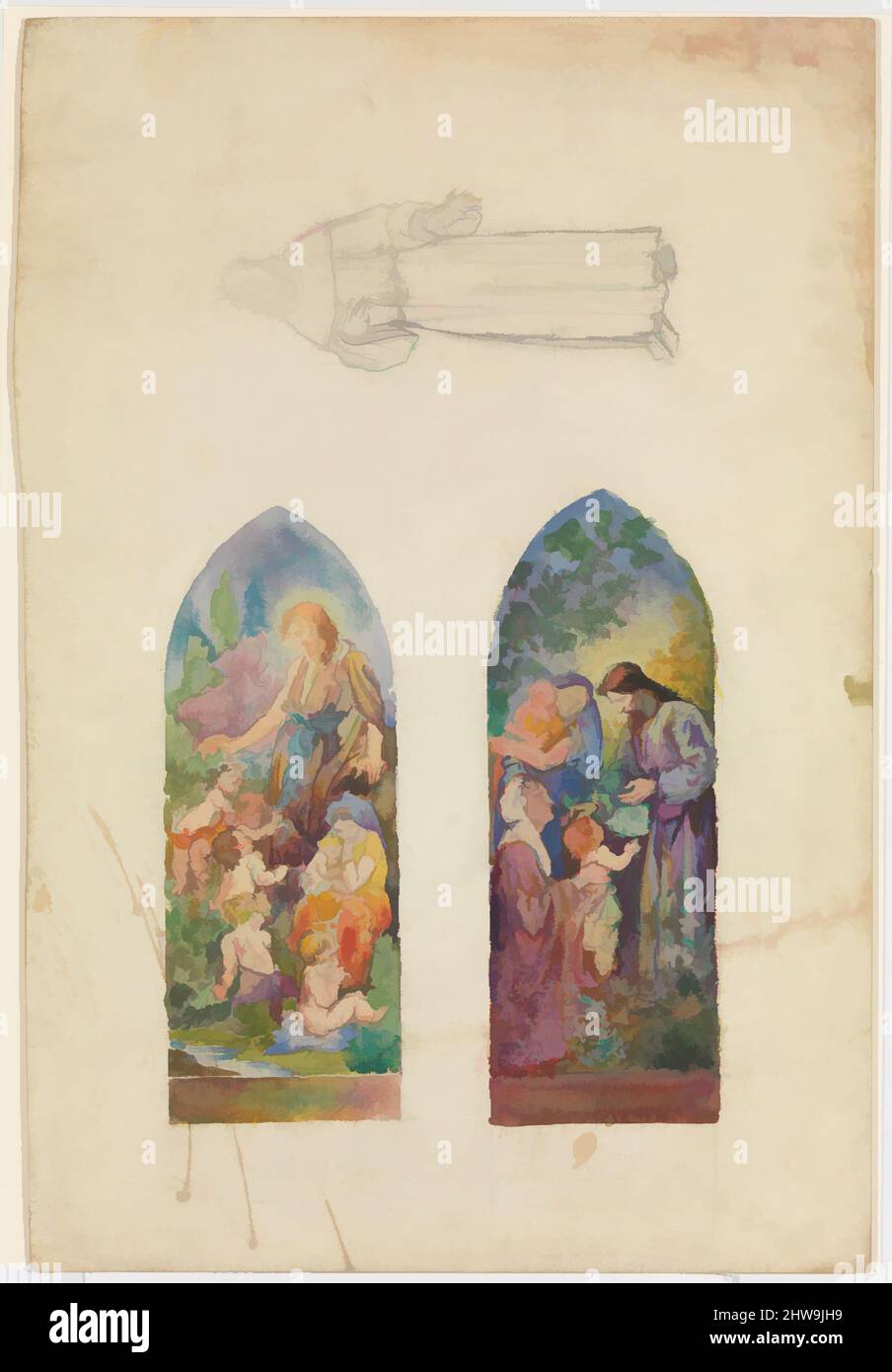 Two lancet windows hi-res stock photography and images - Alamy