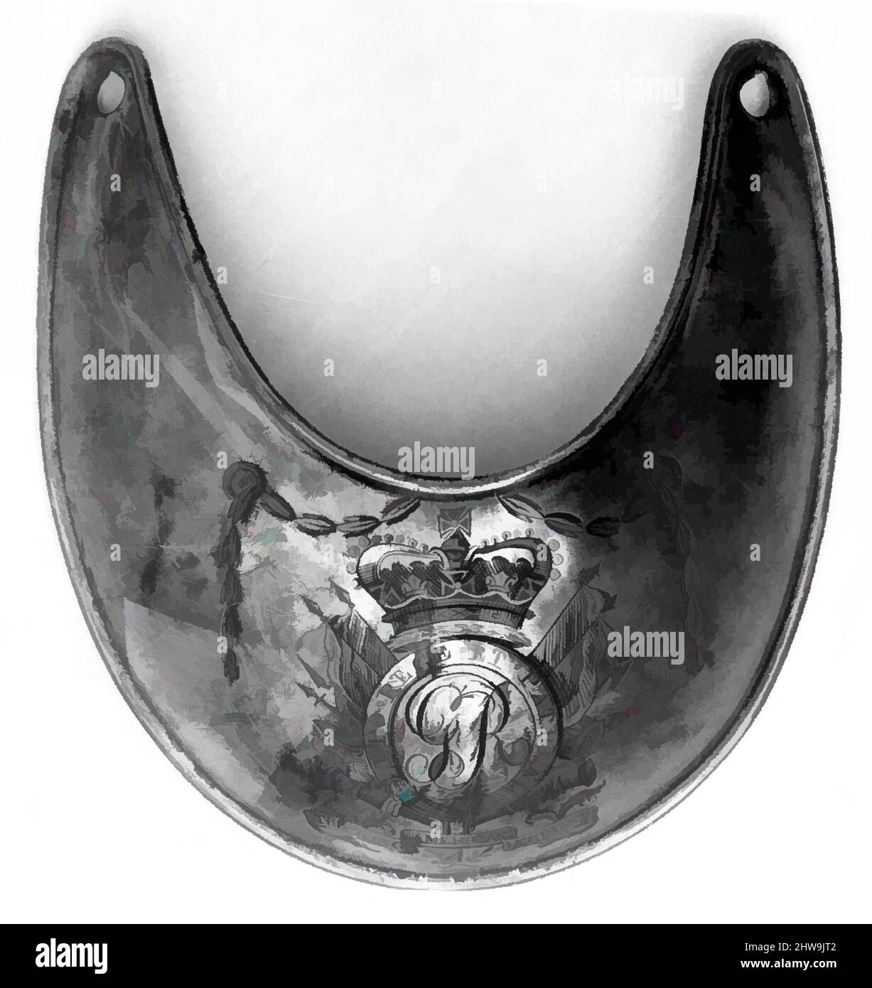 Art inspired by Gorget of an Officer of the King's American Regiment ...