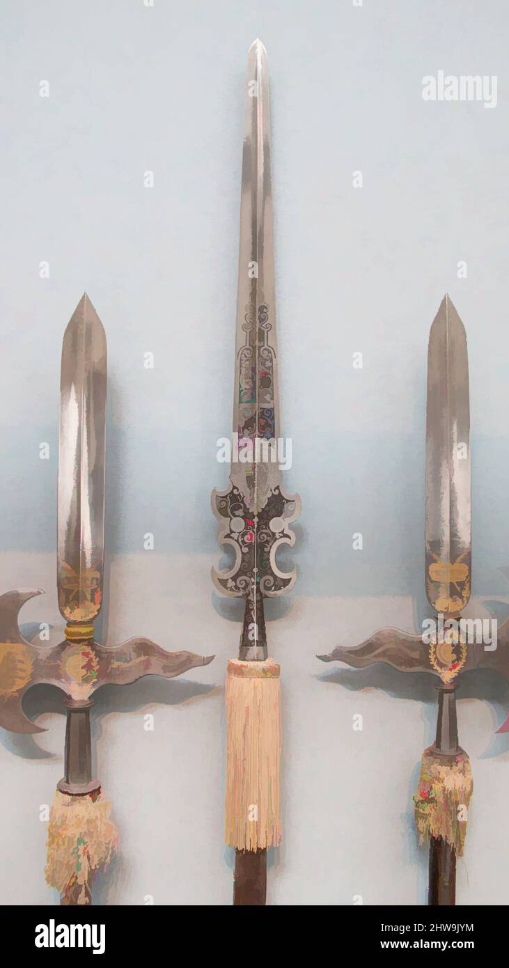 Art inspired by Partisan of Johann Georg I (reigned 1611–56), ca. 1625 ...