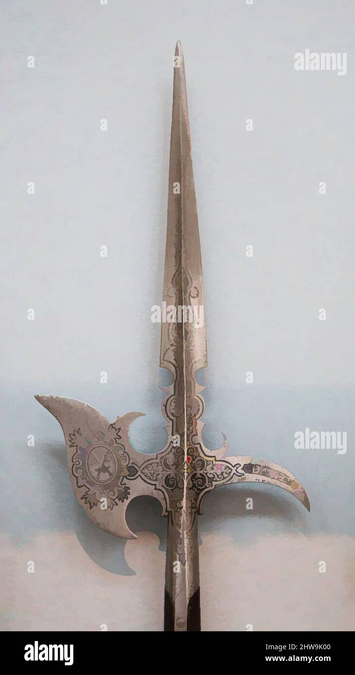 Art inspired by Halberd of Christian II (reigned 1601–11), dated 1601 ...