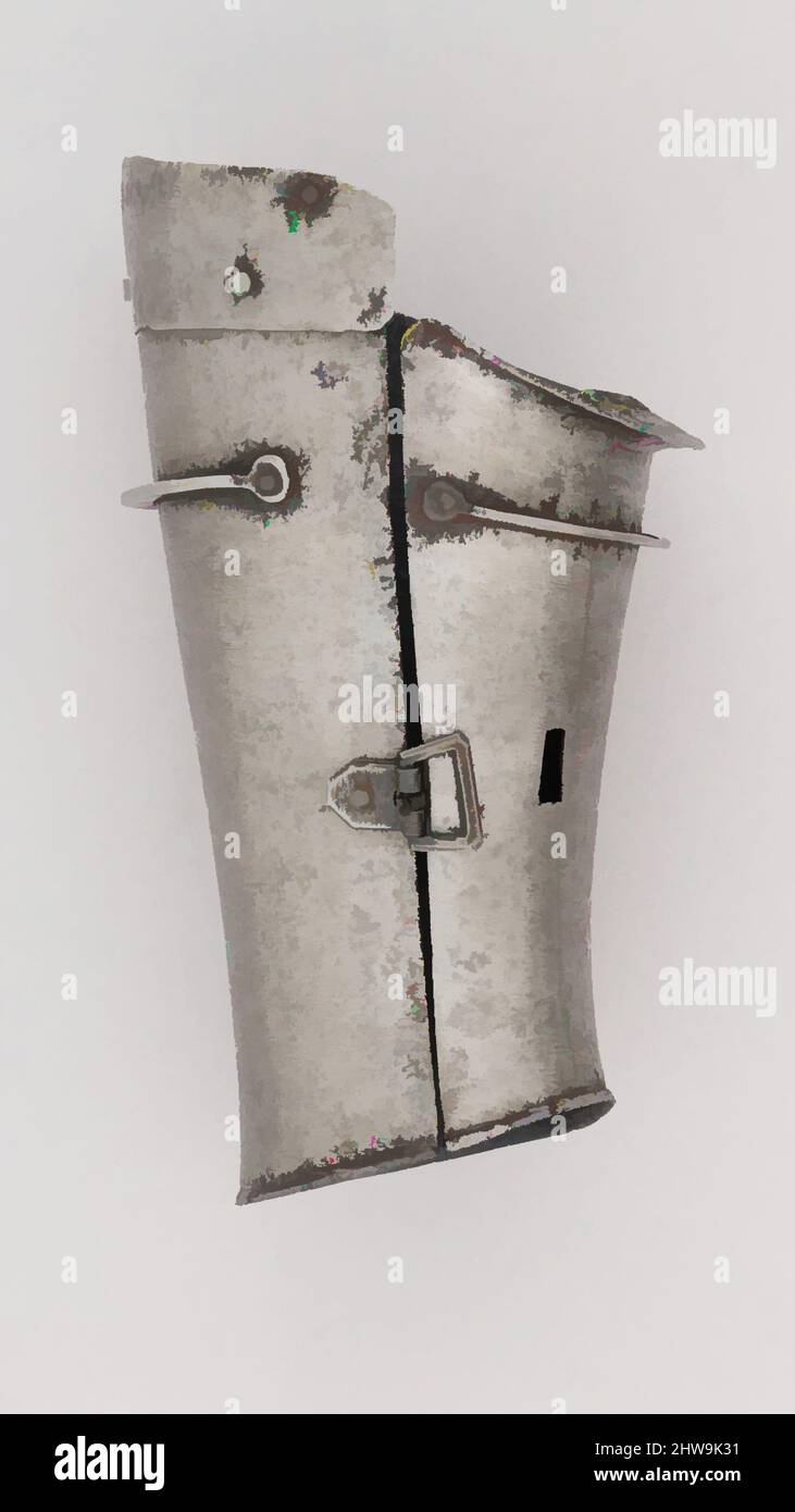 Art inspired by Defense for the Lower Left Forearm (Vambrace), ca. 1400 ...