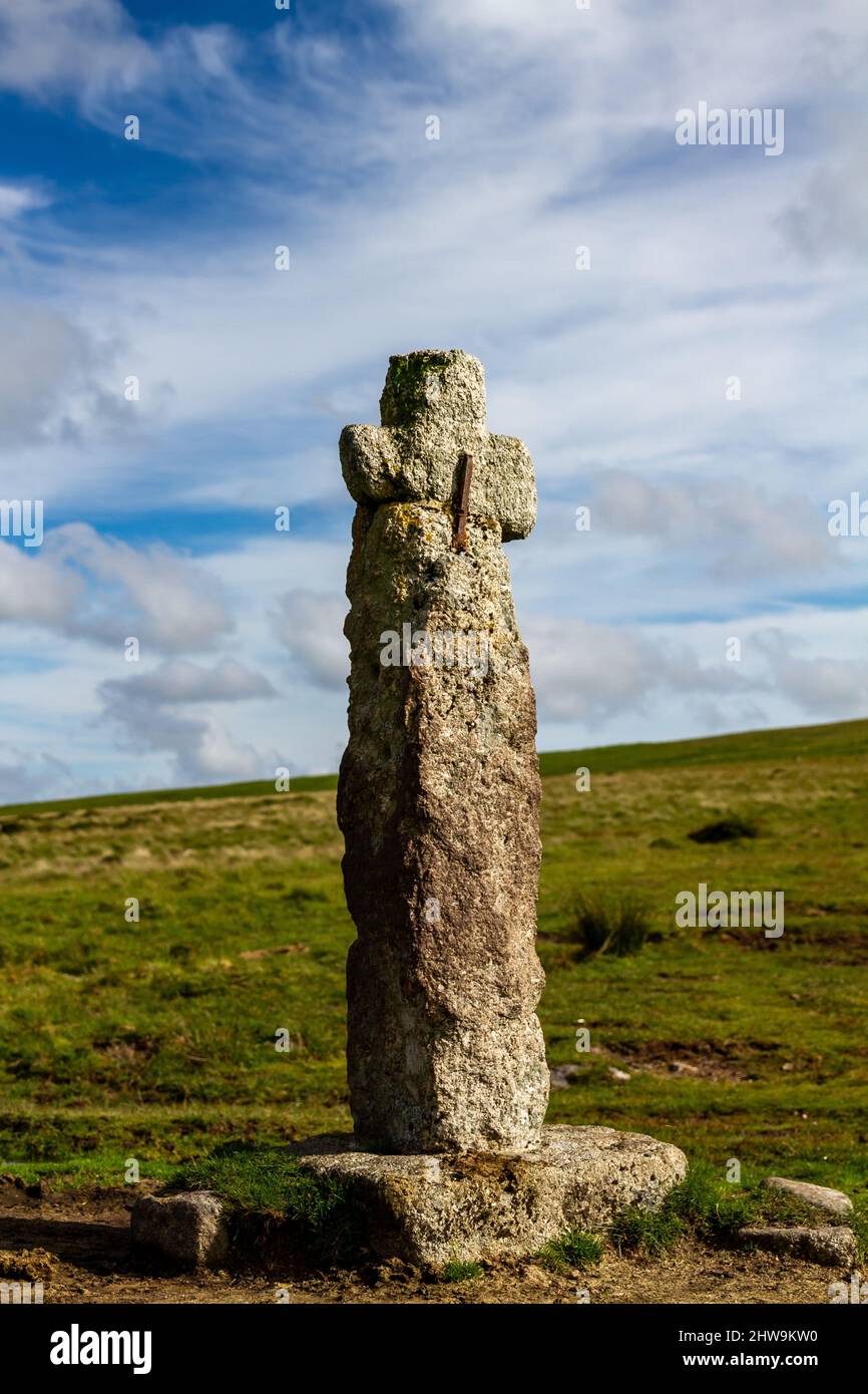Horn’s cross dartmoor hi-res stock photography and images - Alamy