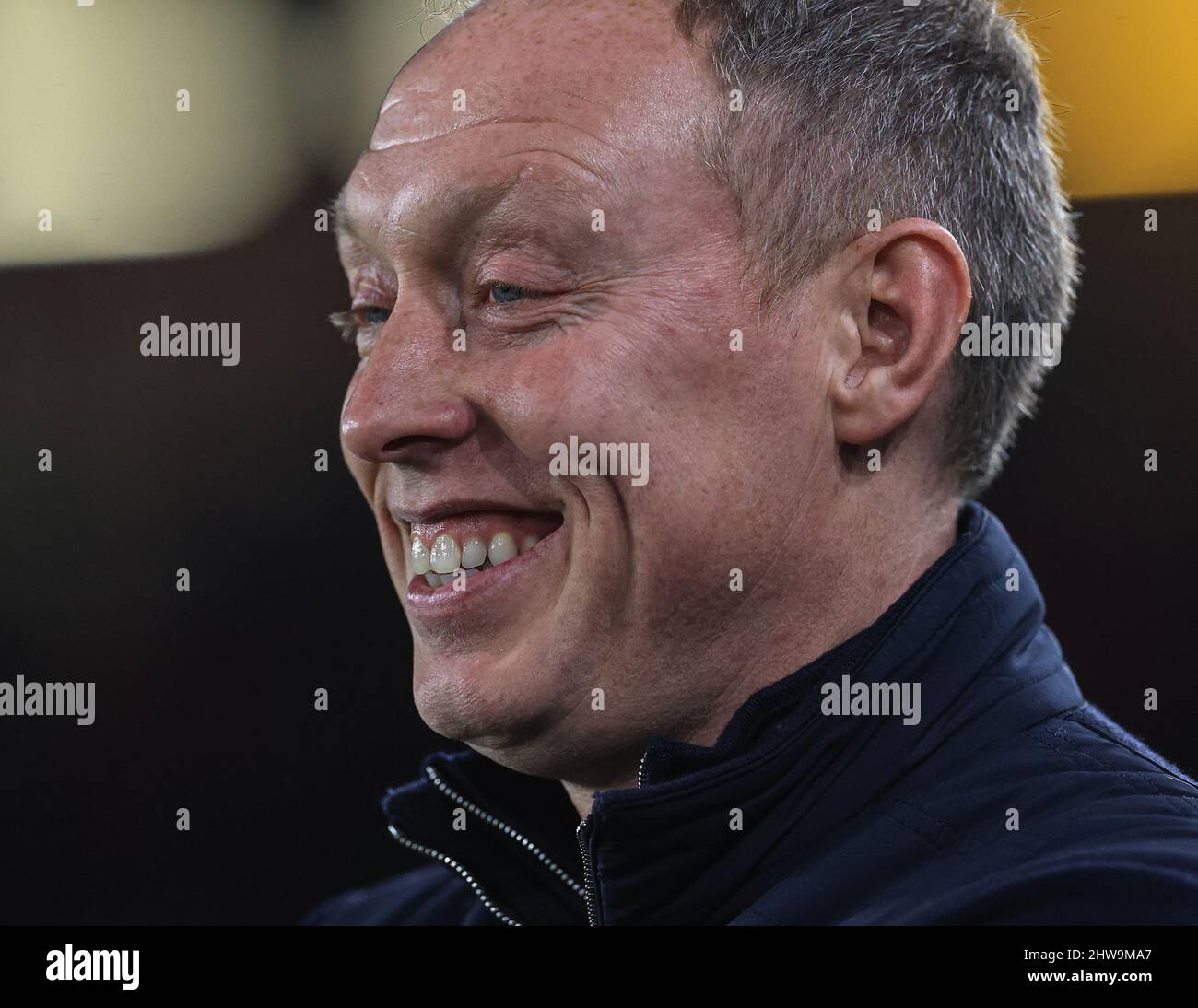 Steve Cooper manager of Nottingham Forest during the game Stock Photo ...