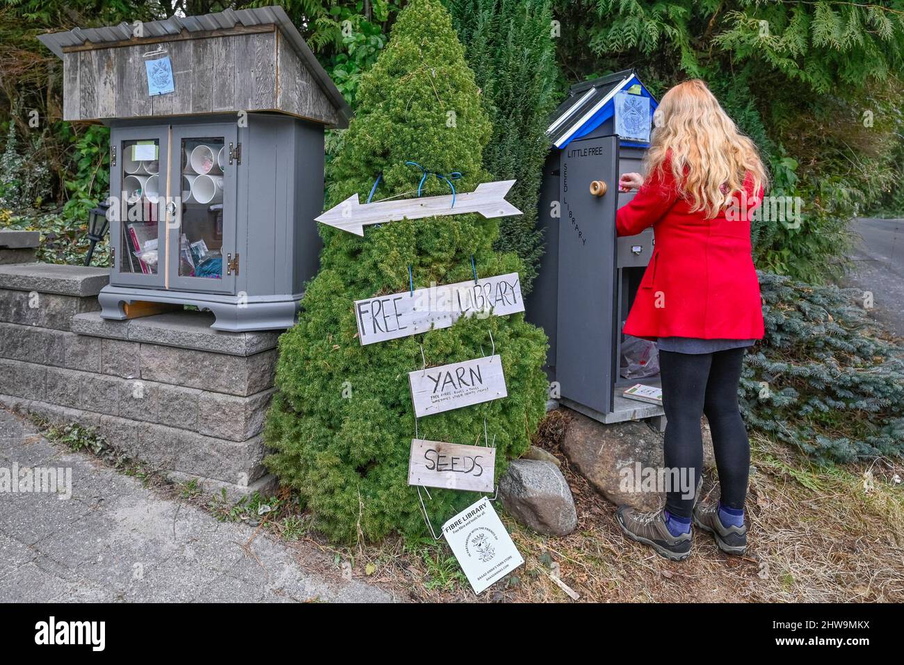 Free, Fibre and Seed Library, North Vancouver, British Columbia, Canada ...