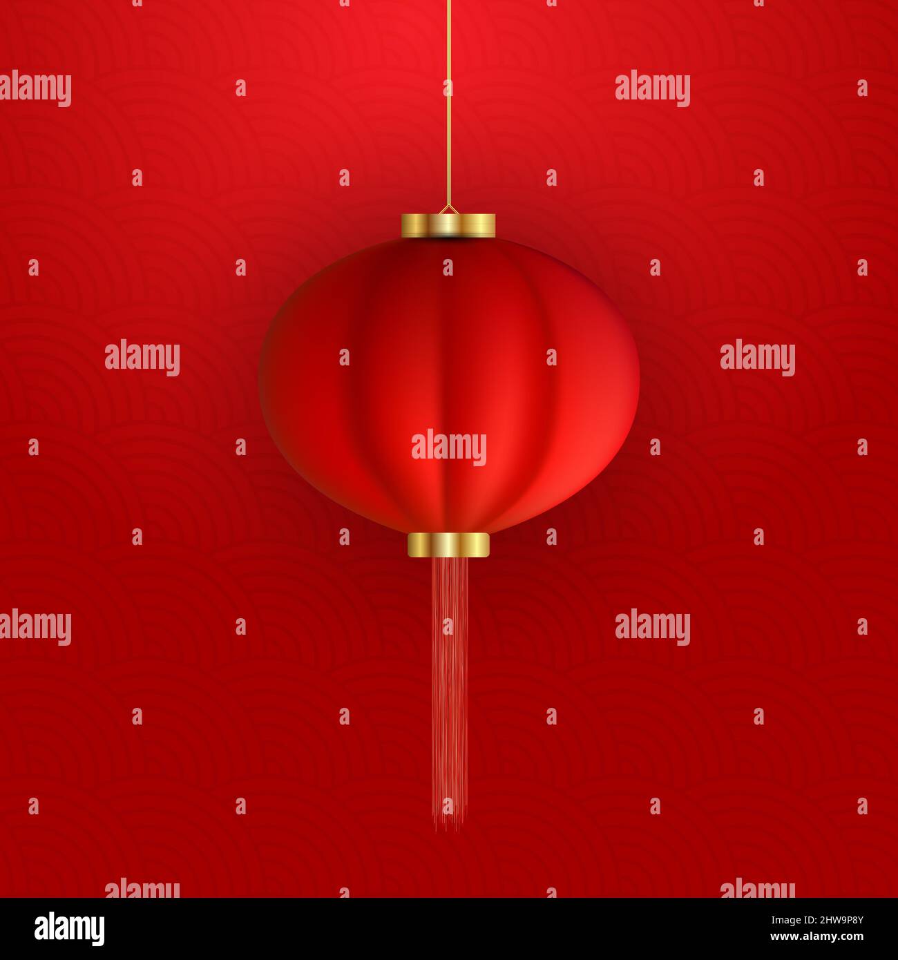 ng Chinese lantern on red background. Design element for Chinese New ...