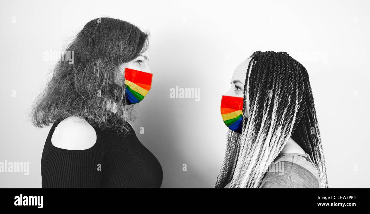 Opposite rainbow hi-res stock photography and images - Alamy