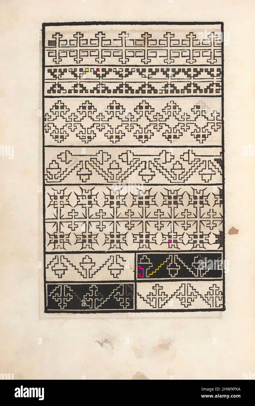 Woodcut border hi-res stock photography and images - Alamy