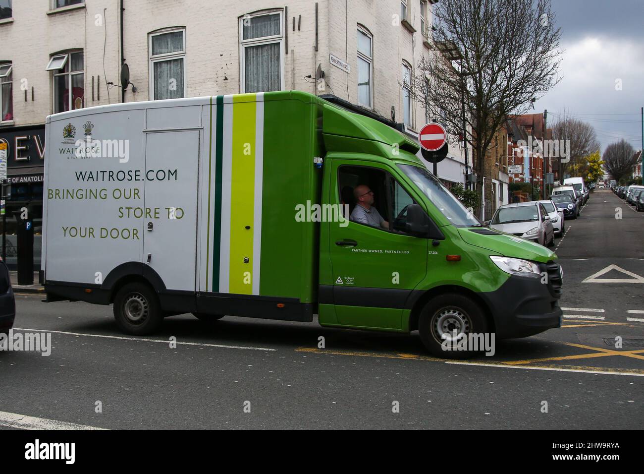 Waitrose delivery van hi-res stock photography and images - Alamy