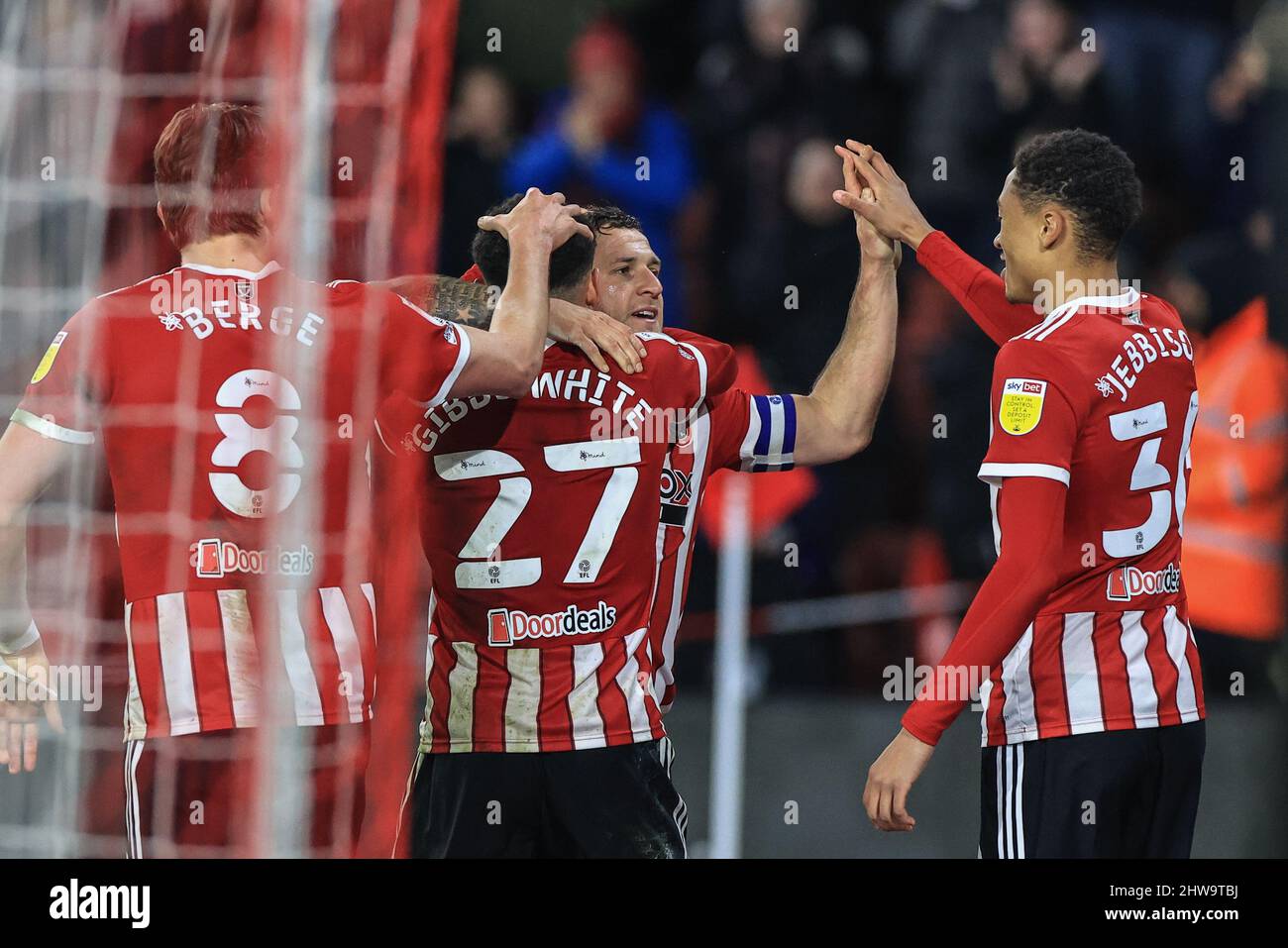 Billy Sharp #10 of Sheffield United celebrates his goal to make it 1-0 ...