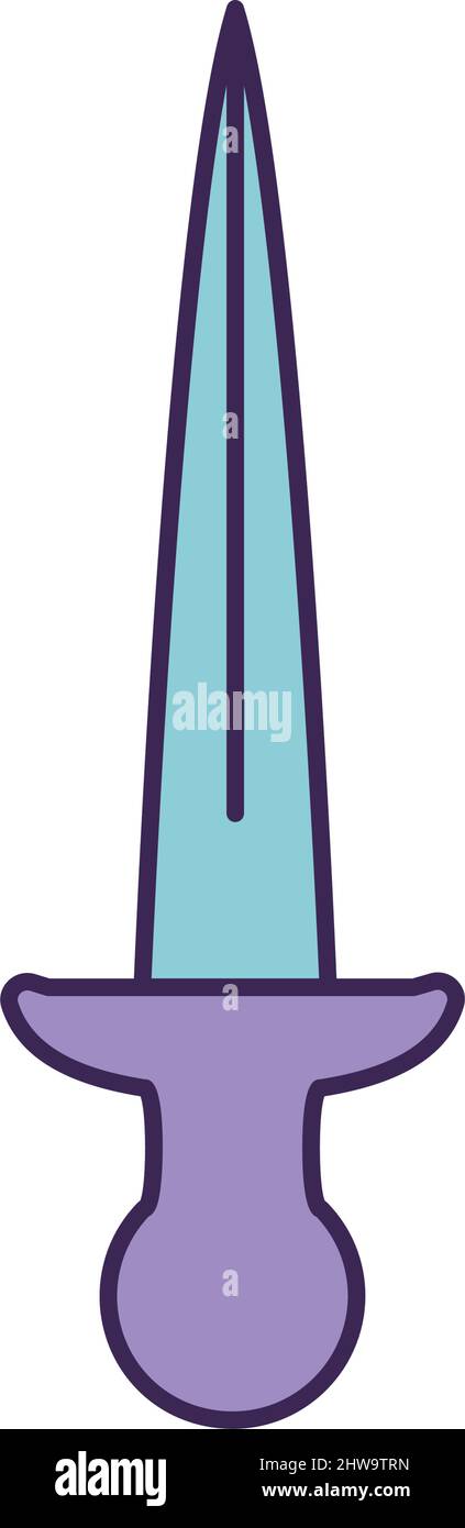 purple dagger design Stock Vector Image & Art - Alamy