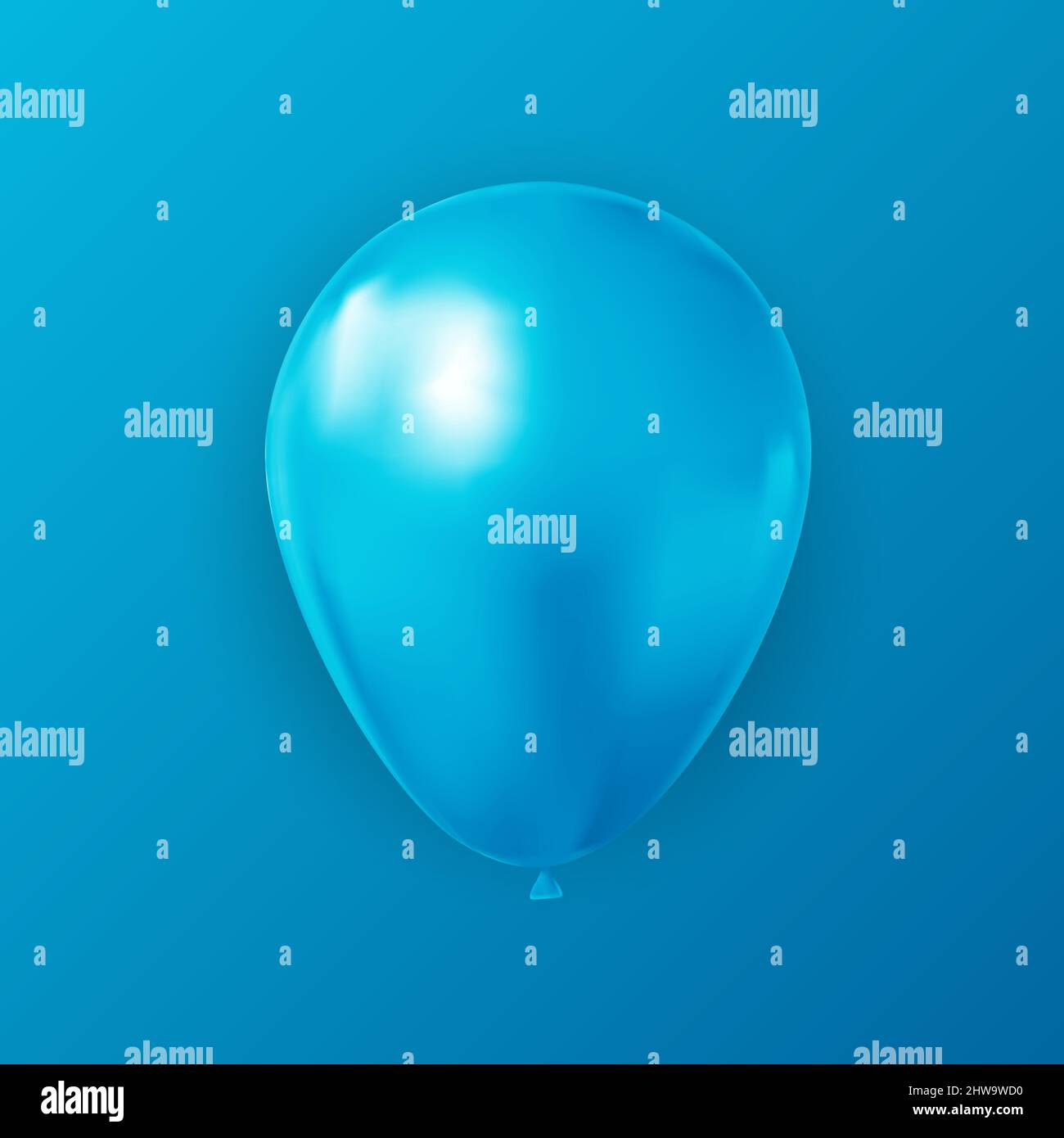 Realistic 3d balloon background for party, holiday, birthday, promotion ...