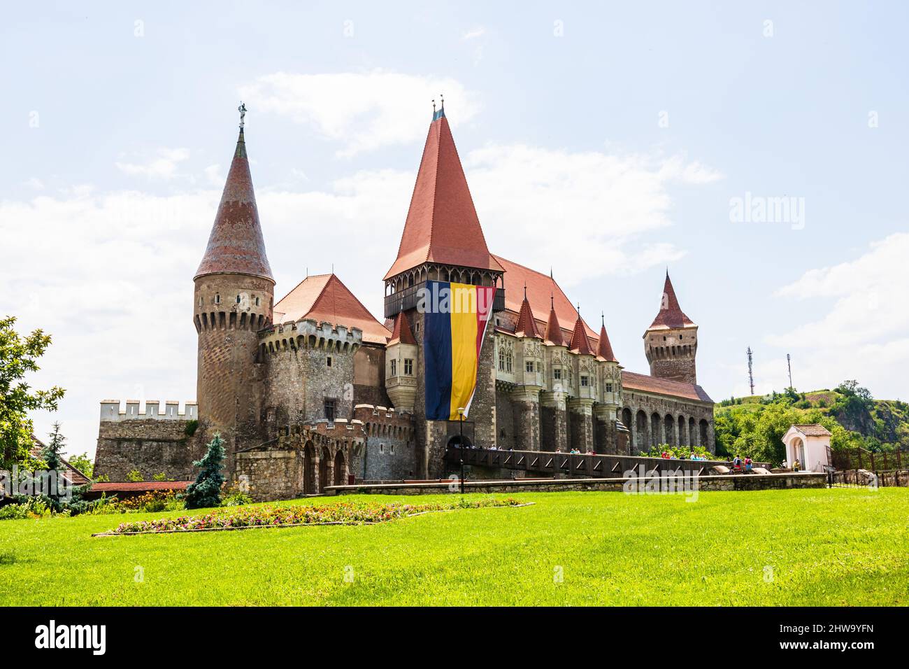 Corvin Castle,or Hunyad Castle is a gothic castle located in ...