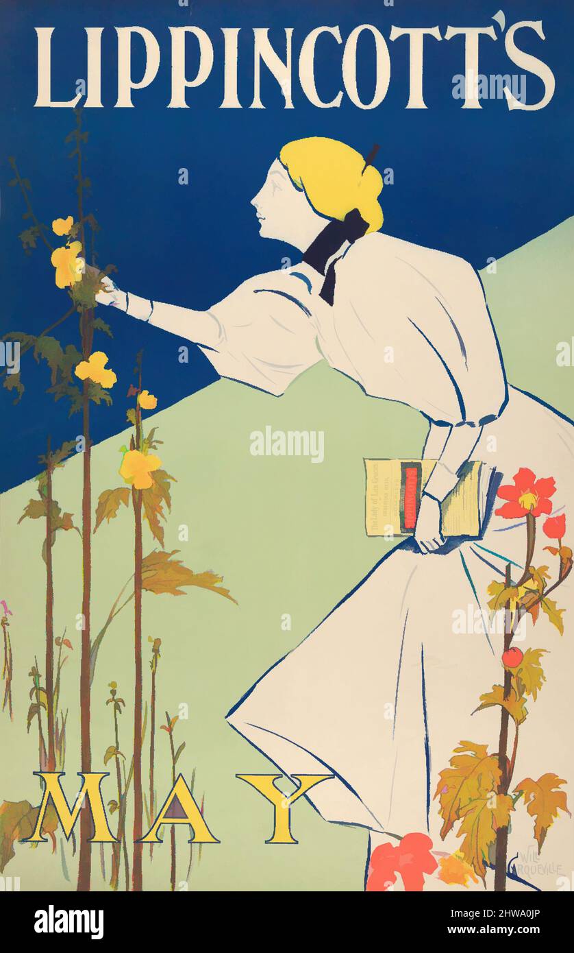 Art inspired by Drawings and Prints, Print, Lippincott's, May, Artist ...