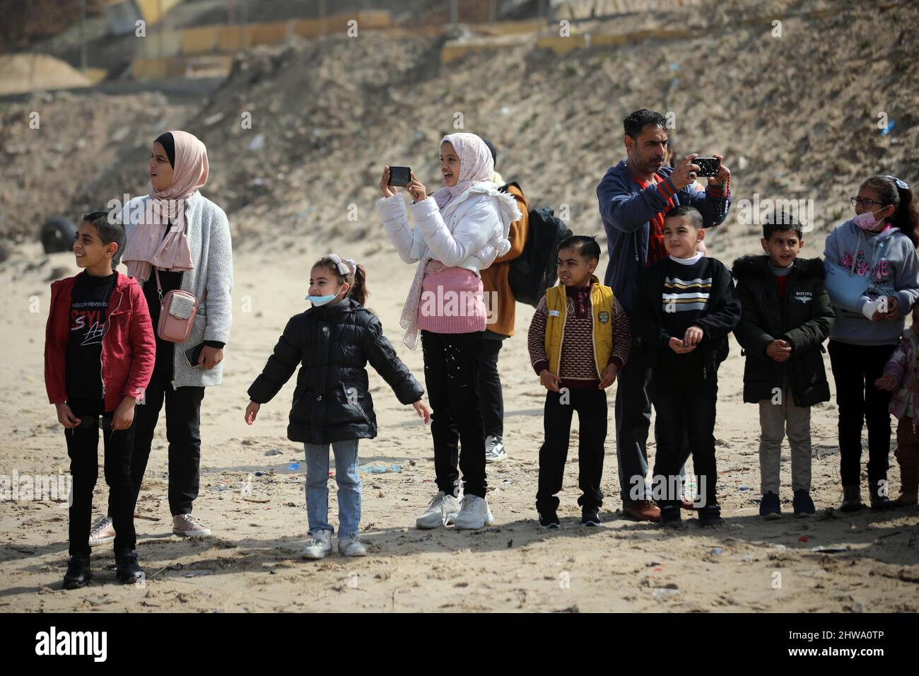 March 3, 2022, Gaza City, The Gaza Strip, Palestine: Palestinian ...