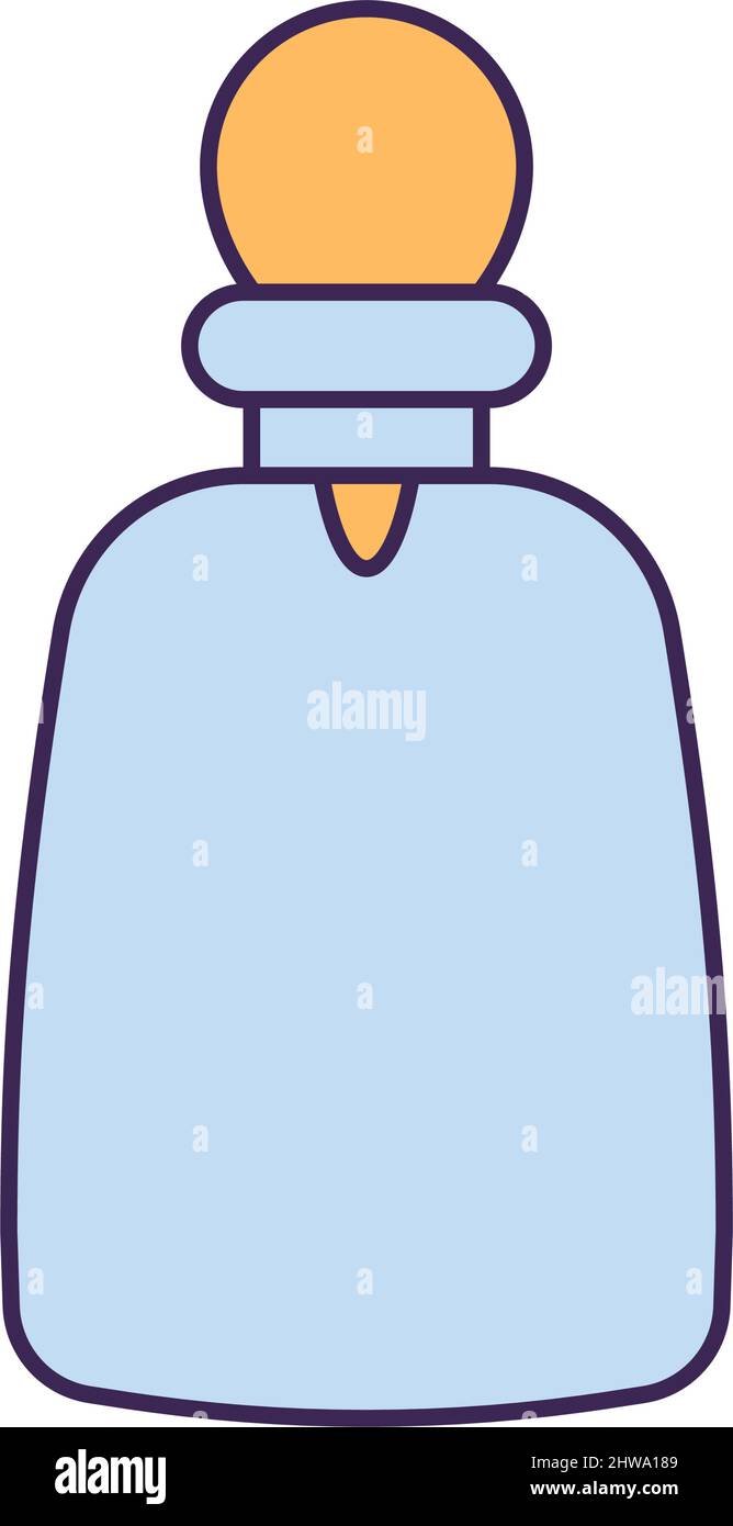 Empty magic potion bottle Stock Vector Images - Alamy