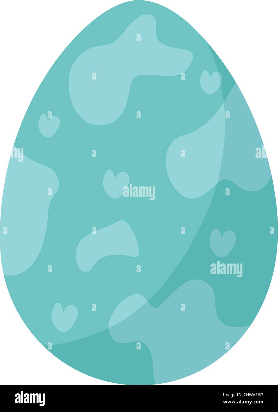 blue easter egg Stock Vector Image & Art - Alamy