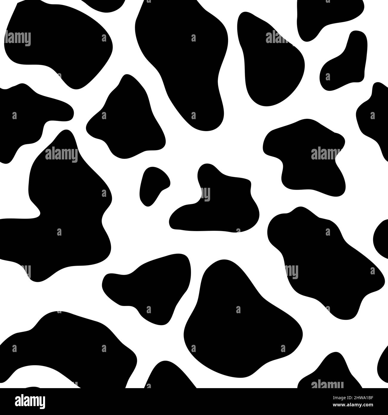 Cowskin Seamless Pattern Texture. Skin Wallpaper Background ...