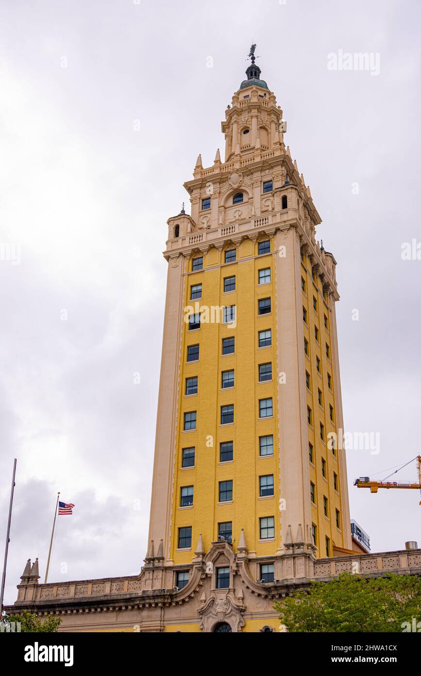 Freedom Tower in Miami is a famous landmark Stock Photo - Alamy
