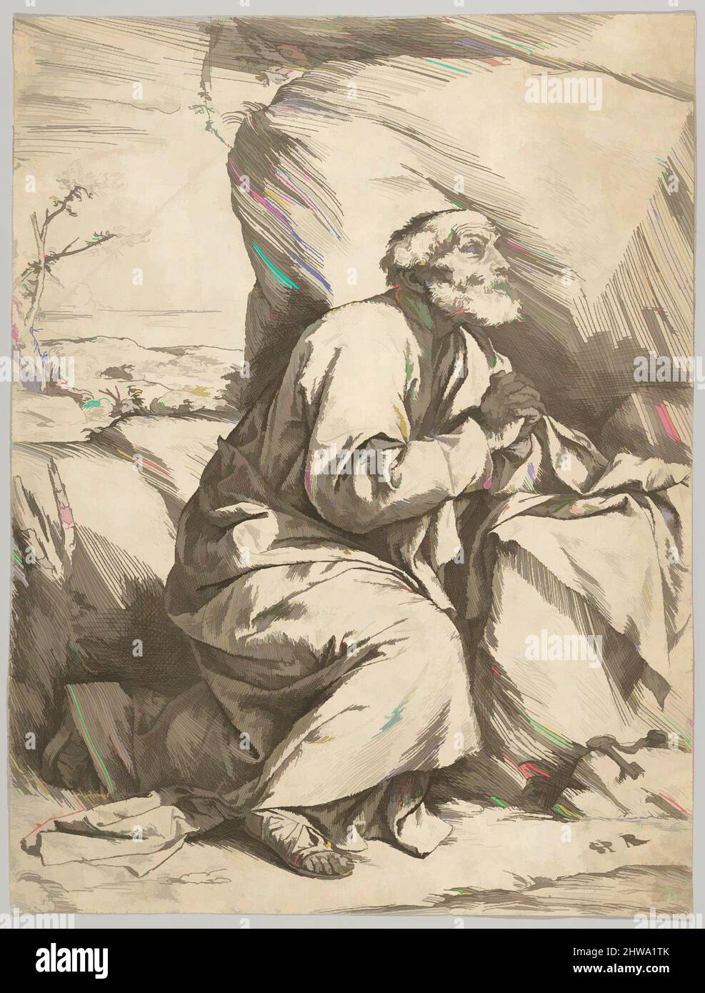 Art inspired by Drawings and Prints, Print, The Penitence of Saint ...