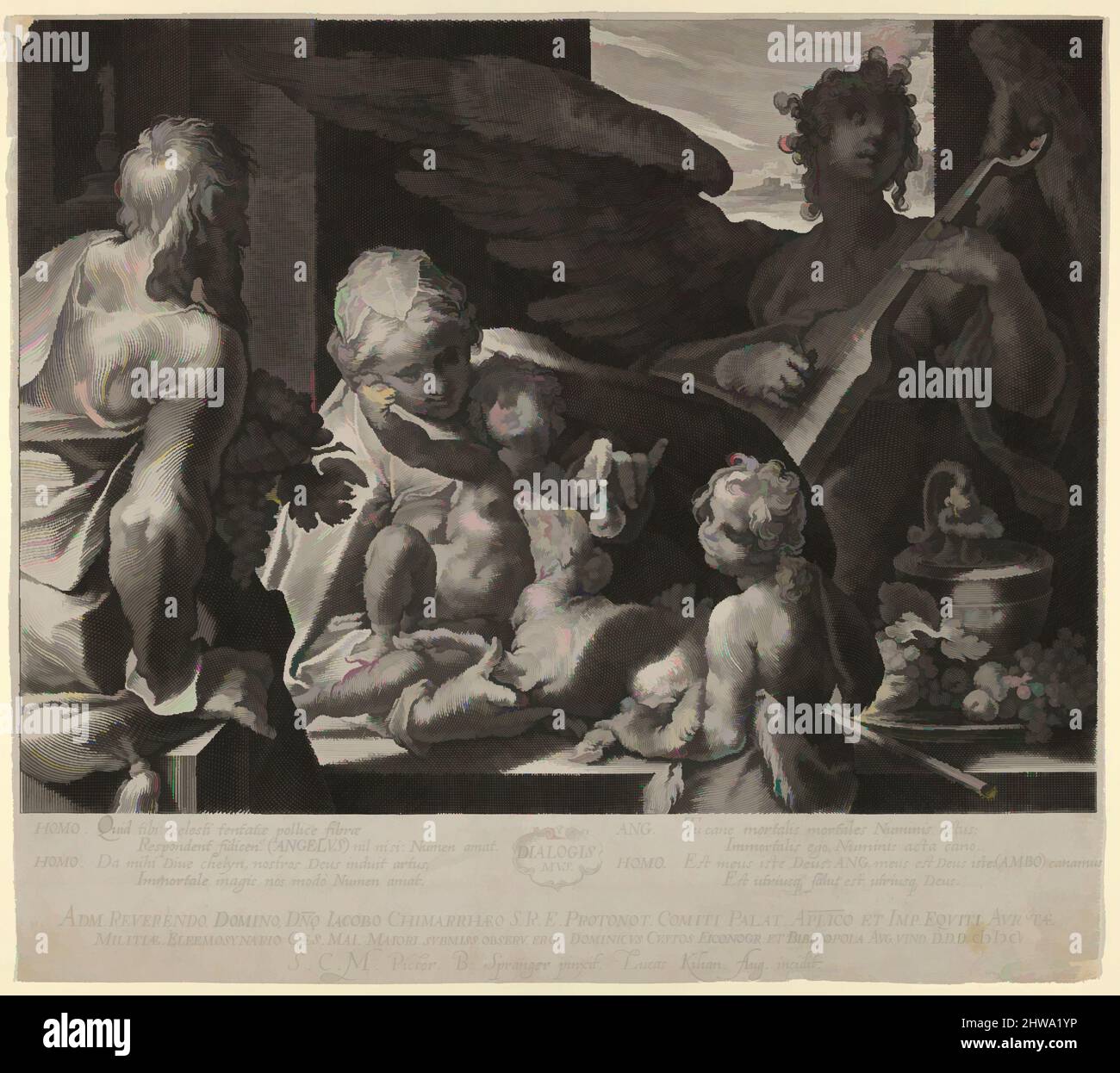 Art inspired by Drawings and Prints, Print, Holy Family with Saint John ...