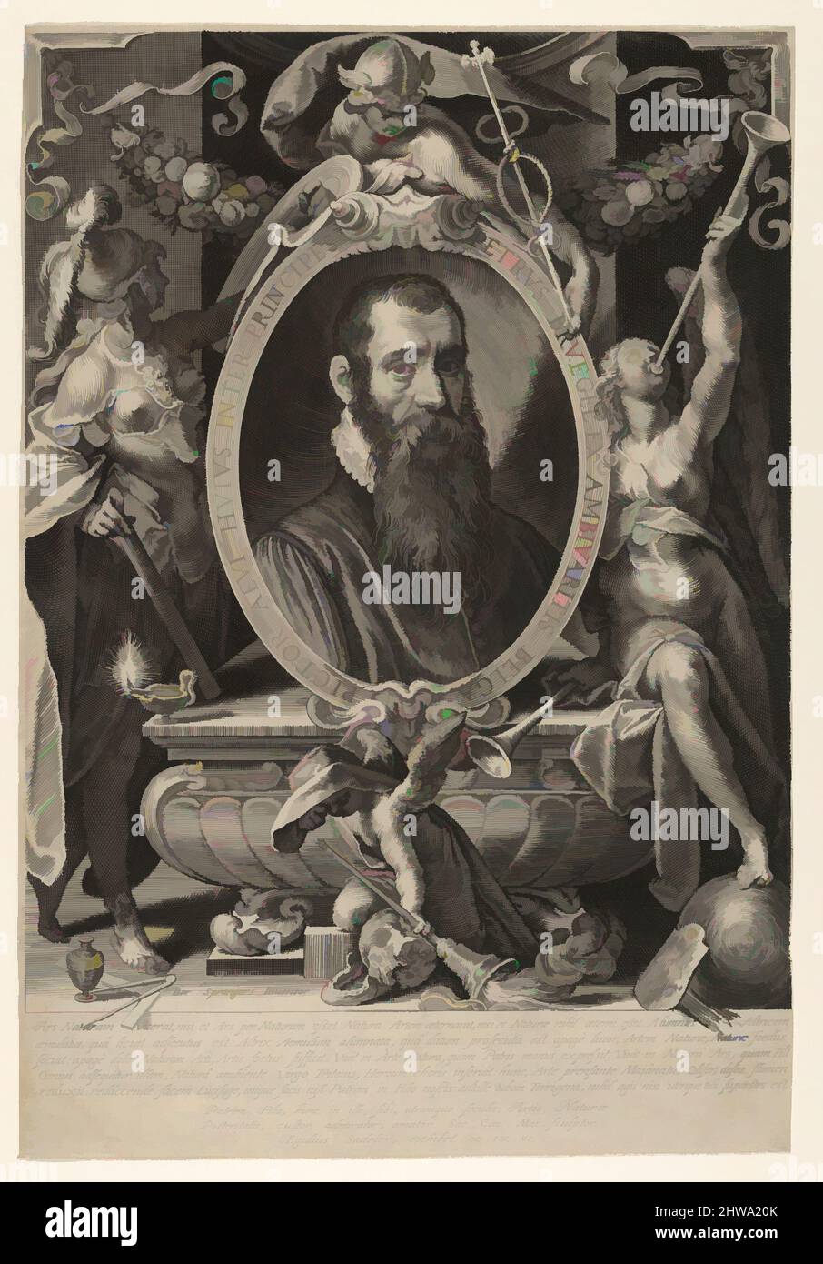 Art inspired by Drawings and Prints, Print, Portrait of Pieter Breughel ...