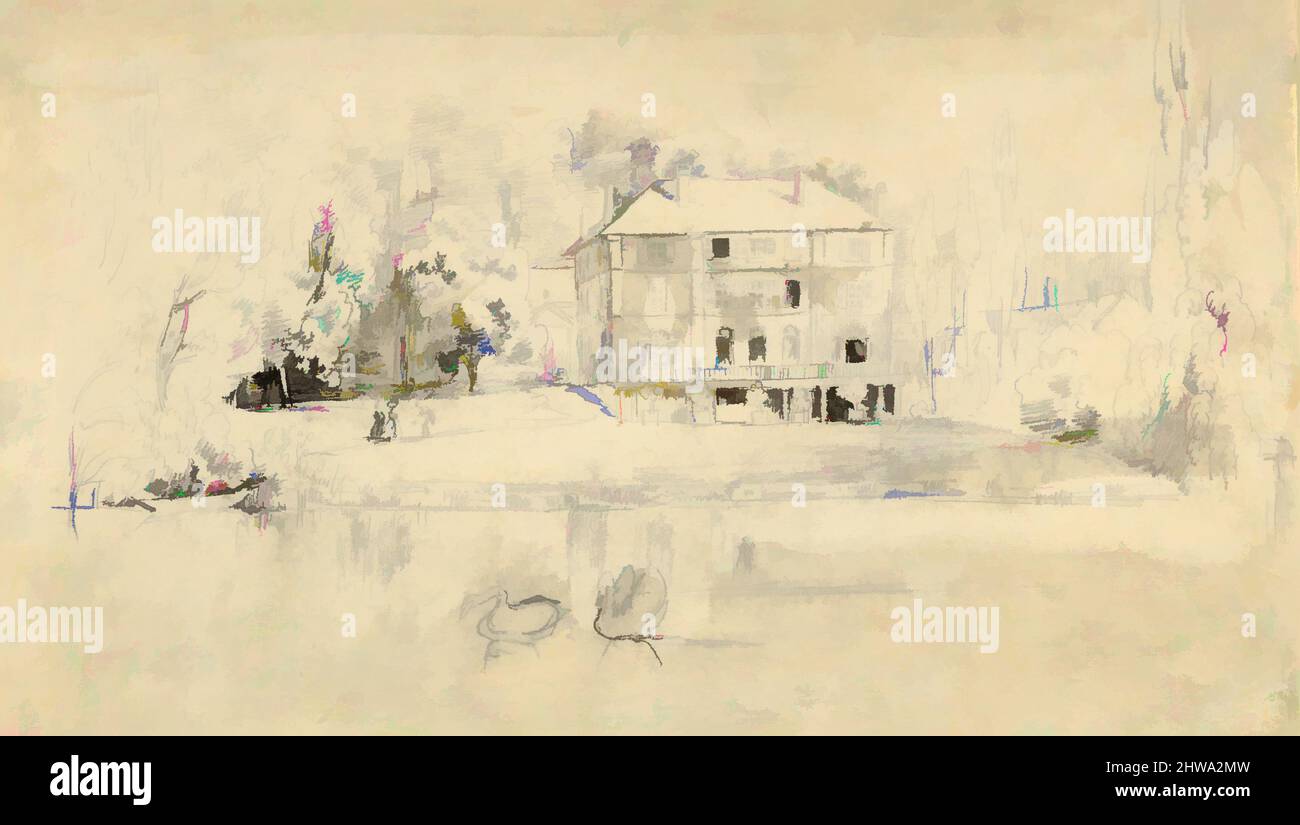 Art inspired by Drawings and Prints, Drawing, View of the Château at ...