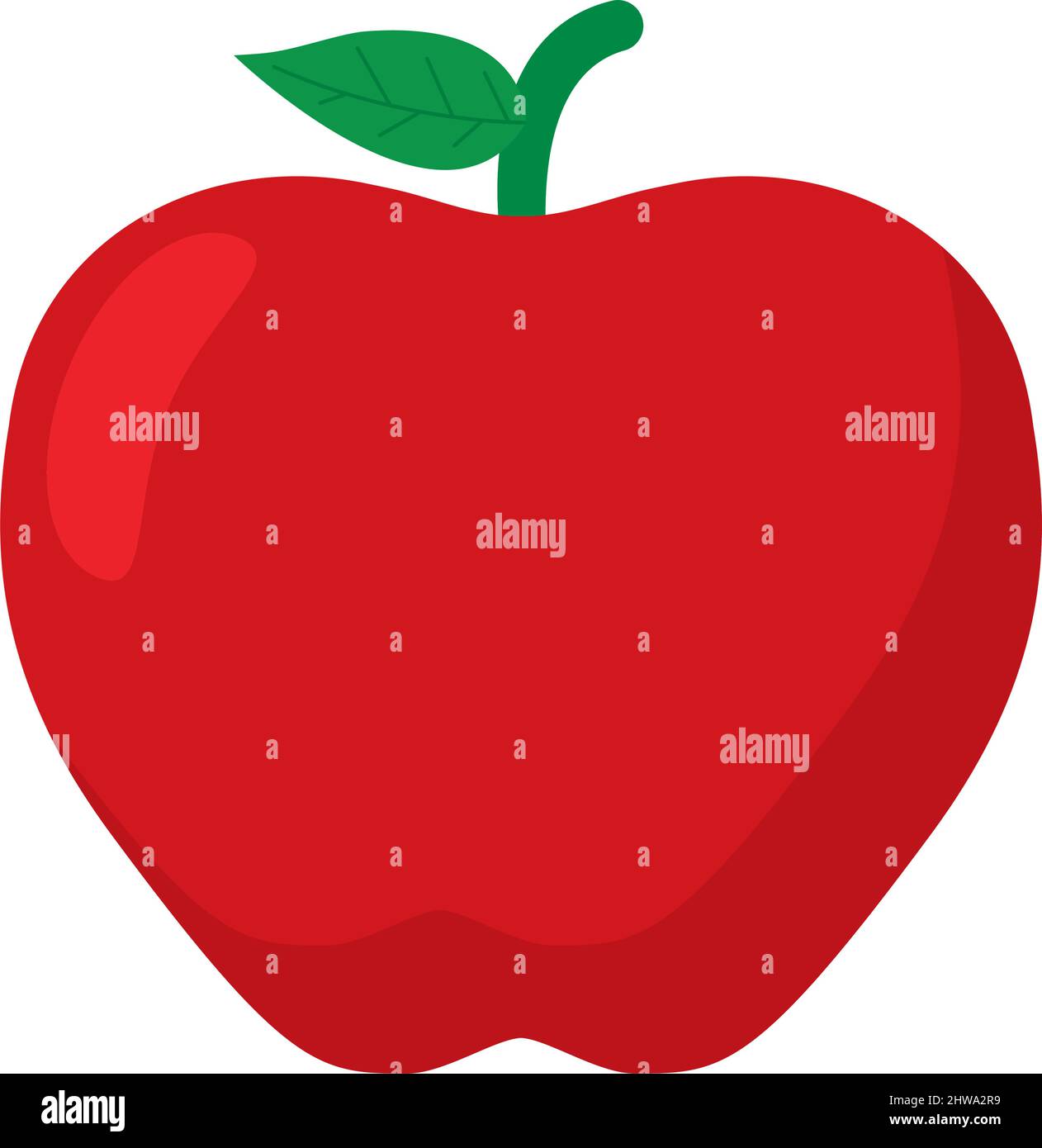 red apple design Stock Vector Image & Art - Alamy