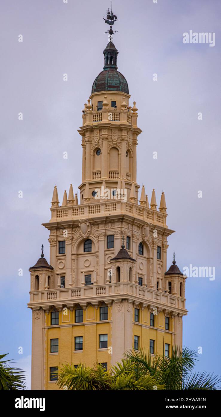 Freedom Tower in Miami is a famous landmark Stock Photo - Alamy